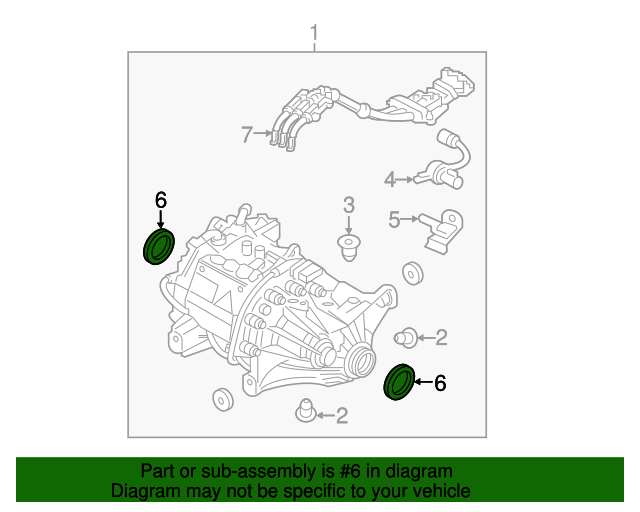 31437434 - Axle Seal - 2016-2021 Volvo | Volvo OEM Parts Direct