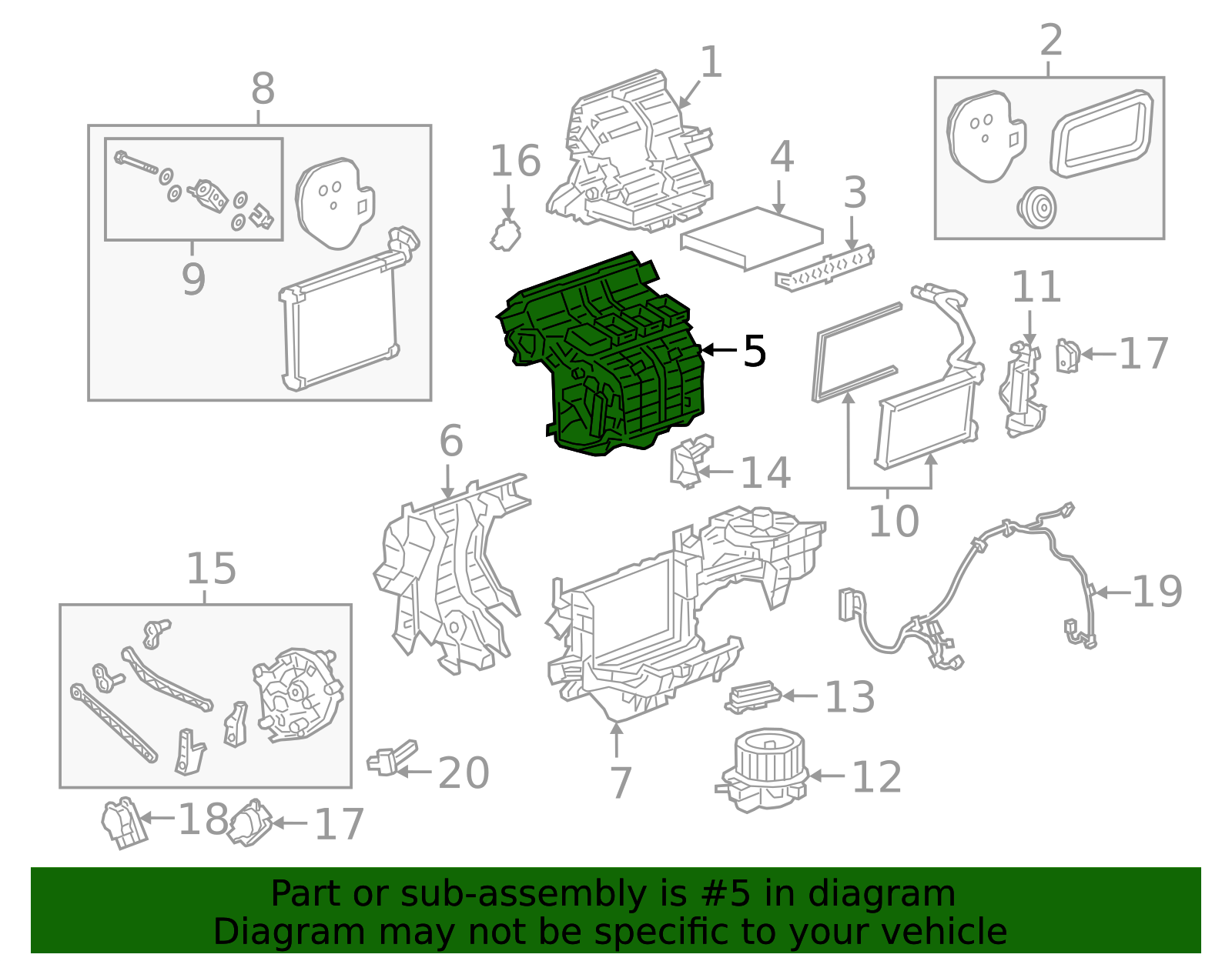 85587284 - Case Assembly 2019-2025 GM | Big 3 Auto Parts