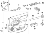 Genuine OEM Toyota Window Parts | Toyota Parts Center