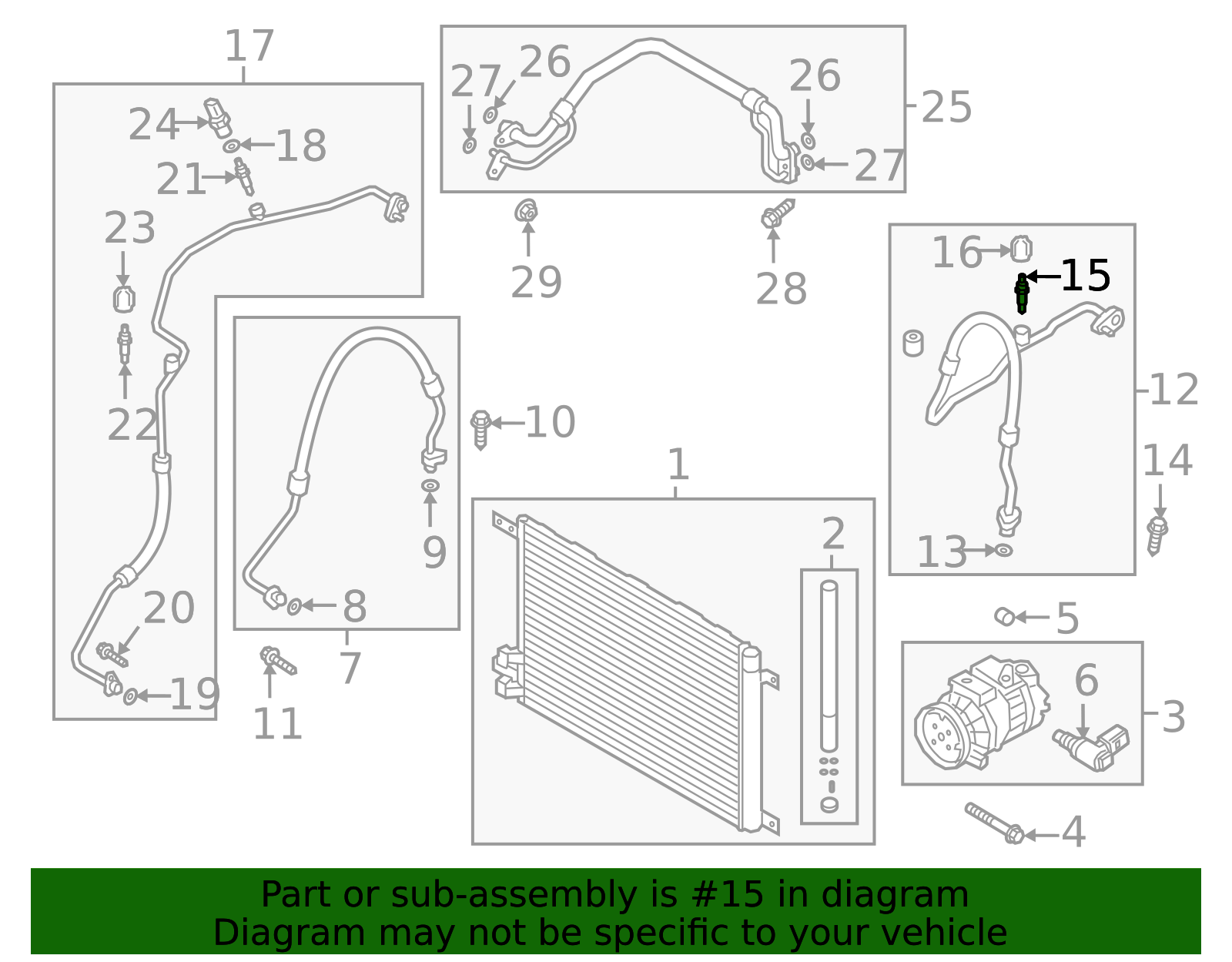 8E0-820-855 - A/C Service Valve Core - 2005-2021 Volkswagen | World VW ...
