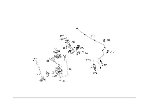 Windshield Washer System for 2020 Mercedes-Benz GLC300 | Mercedes-Benz ...