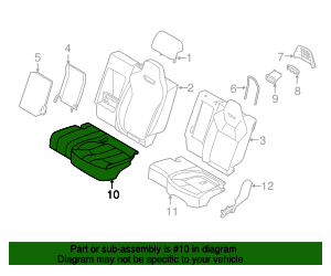 2015-2017 Land Rover Range Rover Sport Seat Cover LR084476 ...