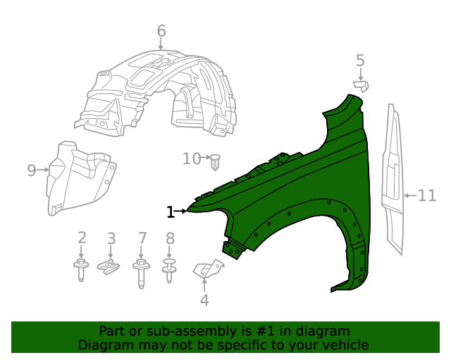 Fender 68632535AA | TascaParts.com