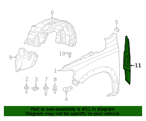 2019-2023 Ram 1500 Mucket 68291630aa | TascaParts.com