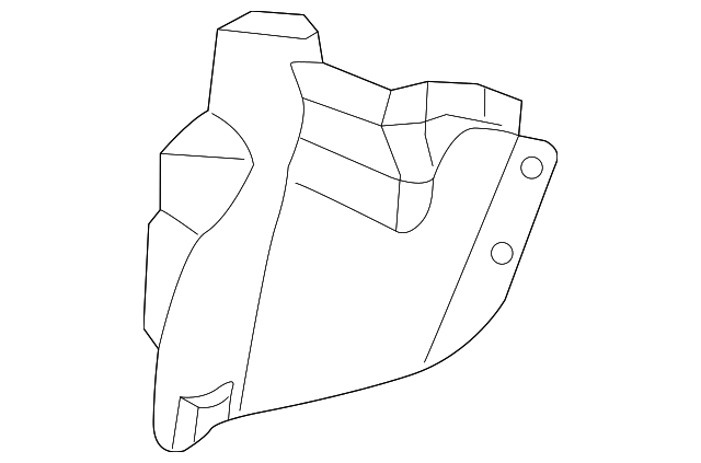 68275909AA - Wheelhouse Shield Left - 2019 2020 Ram 1500 | Mopar Parts ...