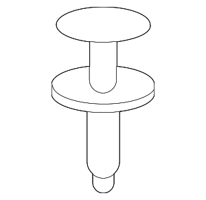 2020 Ram 1500 Fender Liner Retainer 06506293AA | TascaParts.com