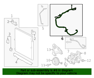 88710-04510 - Suction Hose 2021-2023 Toyota Tacoma | Ourisman Toyota Parts