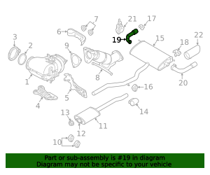 31493473 - Tail Pipe Extension - 2019-2021 Volvo | Volvo OEM Parts Direct