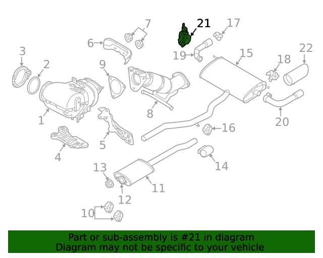 Genuine Exhaust Control Valve Actuator for 2016-2024 Volvo | Part ...