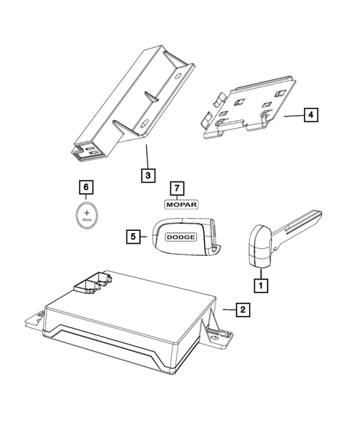 Keys, Modules and Engine Controllers for 2011 Dodge Charger | Mopar eStore
