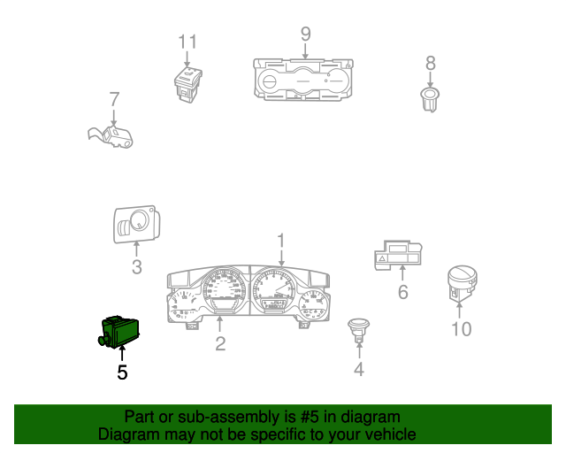 Sensor 56038969AC | TascaParts.com