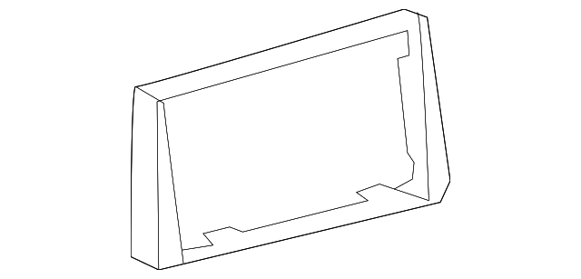 2019-2023 Toyota Radio Bezel 55405-02F50-B0 | Toyota Parts