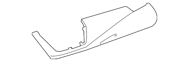 2020-2024 Toyota Corolla Finish Panel 55470-12071-A0 | Toyota Parts Center