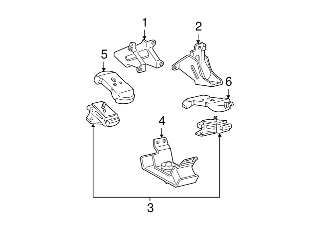 51402-0C020 - Support Bracket - 2000-2005 Toyota Tundra | OEM Genuine ...