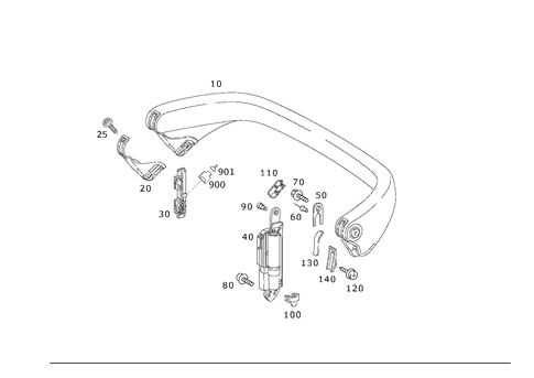 Roll-Over Bar, Draft Stop for 2012 Mercedes-Benz SL63 AMG | Mercedes ...