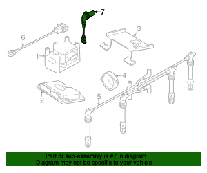 2004-2006 Volkswagen Crankshaft Position Sensor 038-957-147-F | OEM ...