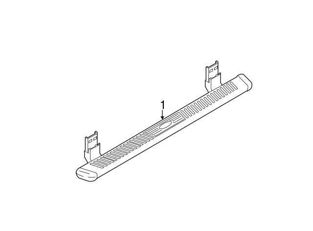 BC3Z-16450-CB - Step Bars - 5in Black Supercab 2004-2016 Ford | Group 1 ...