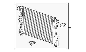 42418327 - Radiator 2016-2022 GM | AutoNationParts.com