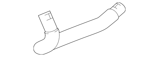 2016-2022 GM Radiator Surge Tank Outlet Hose 95383952 GM ...