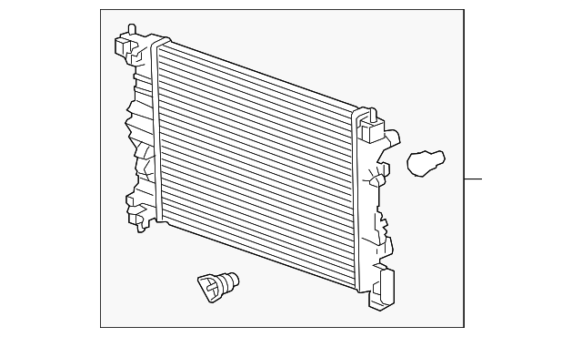 42418327 - Radiator 2016-2022 GM | AutoNationParts.com