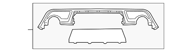 2011-2013 Volvo S60 | Diffuser - Rear - With Parking Assistance ...