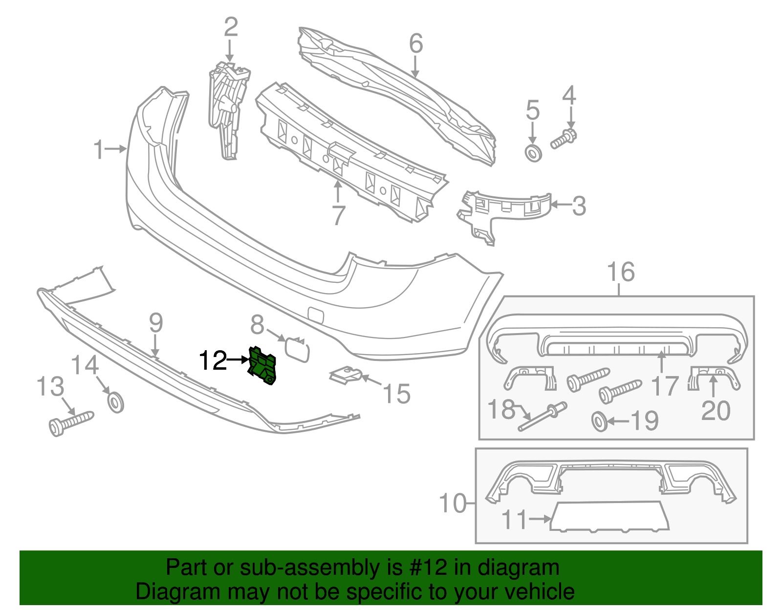 Genuine Bracket for 2008-2018 Volvo | Part# 30657220 | Over 30% Off All ...