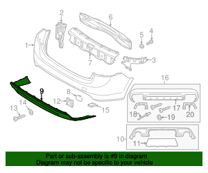 31353702 - Valance Panel 2014-2018 Volvo | My Swedish Parts