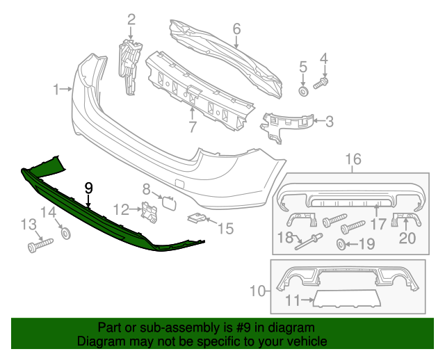 31290772 - Valance Panel - 2011-2013 Volvo S60 | Volvo OEM Parts Direct