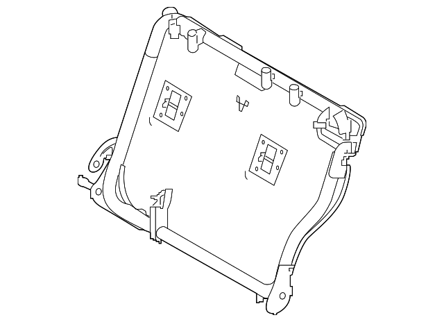 2020-2023 Nissan Seat Back Frame 88601-6MJ0A | Ziegler Nissan of Orland ...