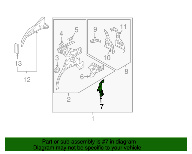 2003 Kia Sorento Jack Carrier - Passenger Side (RH) 85575-3E000GW ...
