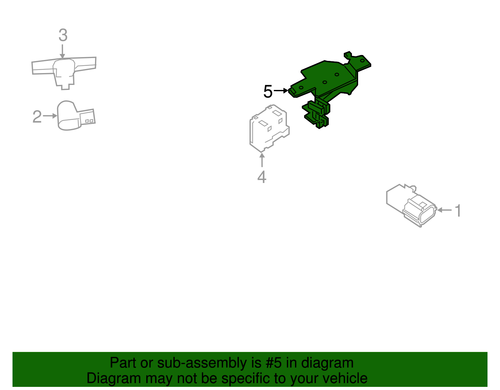 28452-4RA0A - Mount Bracket - 2016-2018 Nissan Maxima | Conicelli Nissan