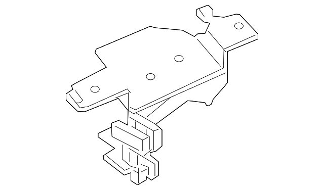 28452-4RA0A | Nissan Bracket-Distance Sensor - Genuine OEM | 284524RA0A ...