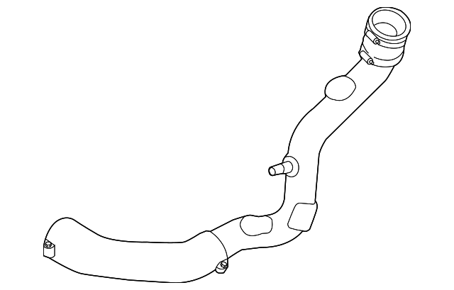 2013-2014 Ford Fusion Air Hose DS7Z-6K683-G | NewAutoParts.com