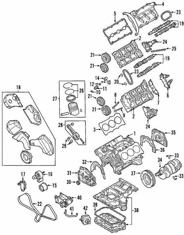 058-198-217 - Gasket 2002-2005 Audi | Audi OEM Parts