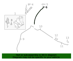 B8941-1HA0A - Tube 2021-2024 Nissan Rogue | Nissan Parts & Accessories ...
