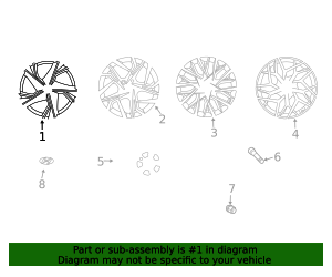 Genuine Wheel, Alloy for 2020-2021 Hyundai Sonata | Part# 52910-L0110 ...