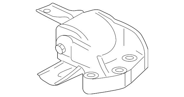 2007-2013 Mitsubishi Outlander Side Mount MN184296 | Mitsubishi Parts ...