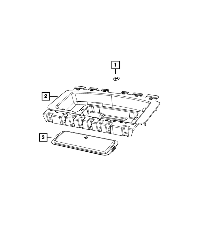 2022 Jeep Grand Cherokee L Jack Storage Cover 68541256AA | Mopar eStore