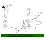 2016-2025 GM Front Side Door Lock Cylinder Cap (13598838) 13548097 GM ...