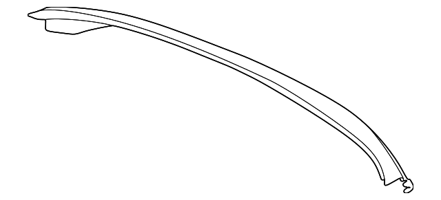 1996-2002 BMW Z3 | Panel Above Lid | 41-32-8-398-709 | BMW OEM Parts Store