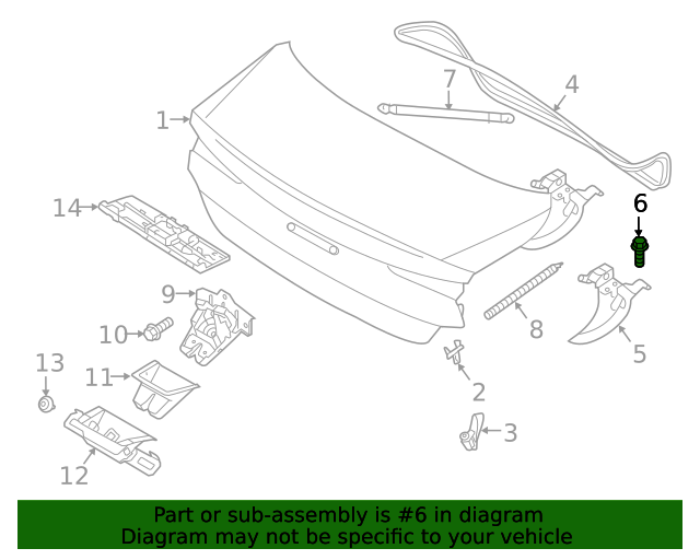 Hinge Bolt - Volvo (987293) | TascaParts.com