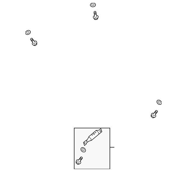 2004-2009 Kia Amanti Front Bracket - Driver's Side (LH) 85331-3F200 ...