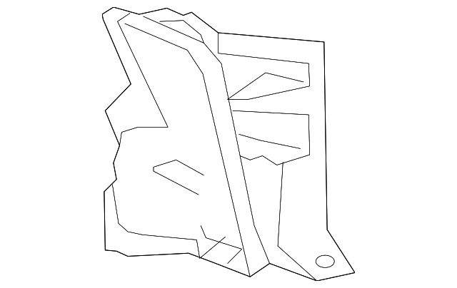 2017-2019 Toyota Highlander Hole Cover 52040-0E040 | Toyota Parts Center