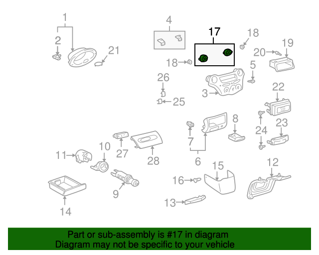 55061-52010-B2 - Vent Grille - 2000-2006 Toyota | OEMGenuineParts.com