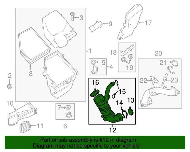 13-71-7-643-302 - Intake Tube - 2016-2024 BMW | BMW Parts Exchange