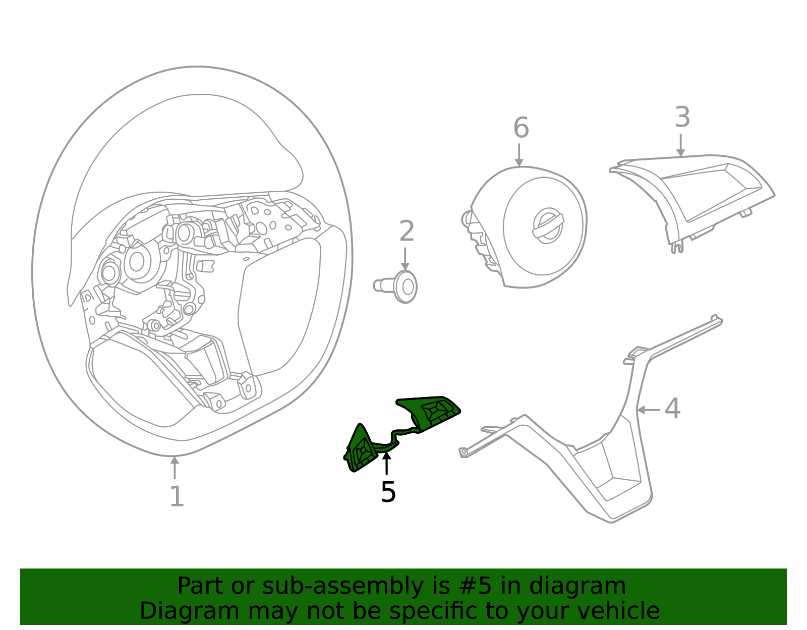 25560-5EA0A - Multi-Function Switch 2020-2025 Nissan Versa | Nissan Parts & Accessories Online