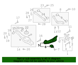 2020-2021 Kia Forte Trailing Arm 55280 F2AA0 | OEM Parts Online