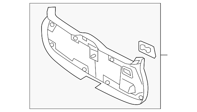 2014-2017 Volvo XC60 | Lower Trim Panel | 39816810 | My Swedish Parts