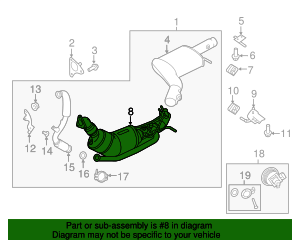Genuine Diesel Particulate Filter for 2016-2021 Land Rover | Land Rover ...