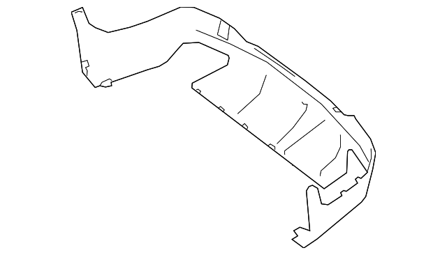 253-885-84-00 - Lower Trim Panel 2017-2019 Mercedes-Benz | Mercedes ...